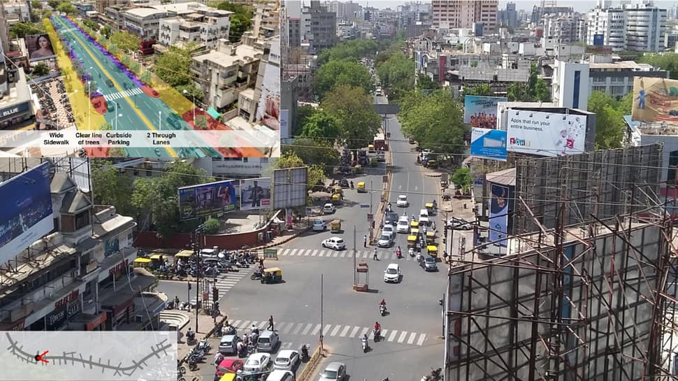 હવે 33 કરોડના ખર્ચે અમદાવાદનો CG રોડ આંતરરાષ્ટ્રીય કક્ષાનો બનશે, નવો ...