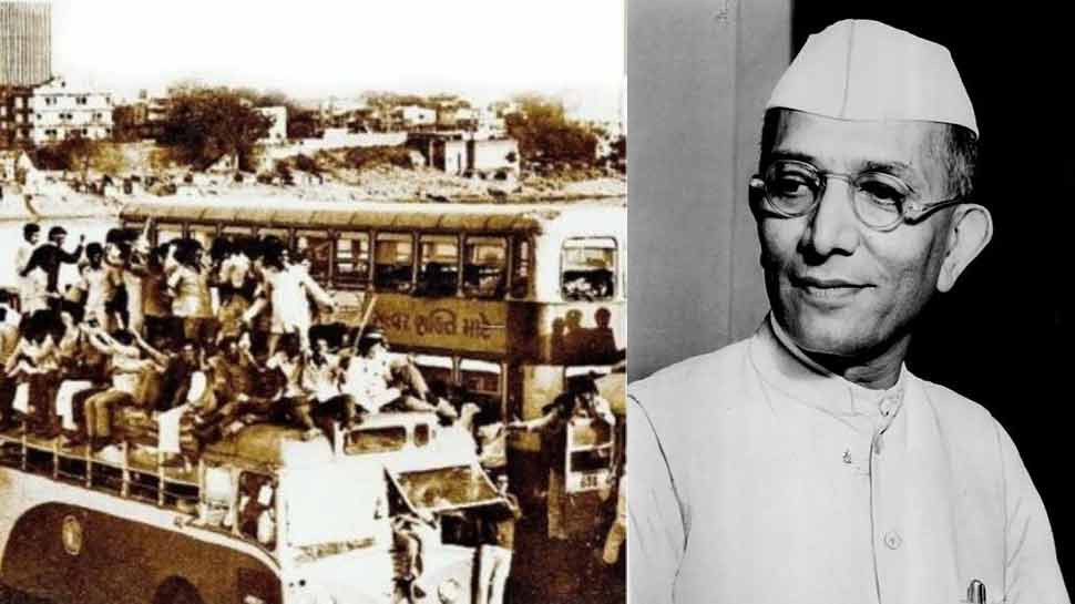 gujarat history of Mahagujarat movement when people remove dhoti of ...