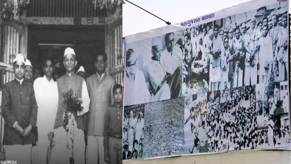 gujarat history of Mahagujarat movement when people remove dhoti of ...