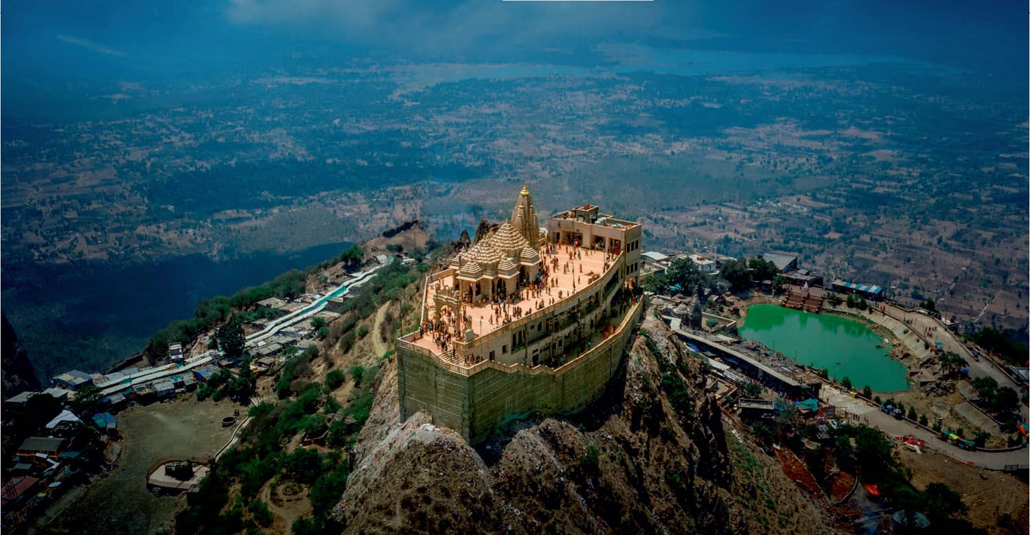 PM Modi Inaugurate Newly Built Pavagadh Temple See Photos