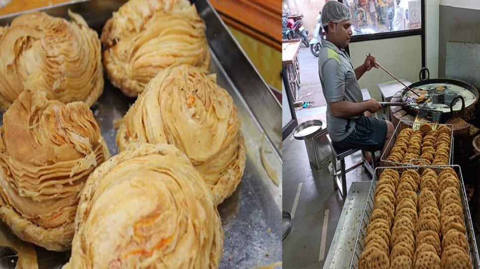 સુરતમાં ચોમાસાની સીઝનમાં સરસિયા ખાજાનું ધૂમ વેચાણ, વિદેશમાં ભારે ...