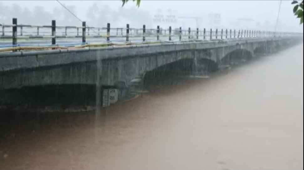 Flood Situation In Navsari Ambika And Purna River Flows In Danger Level