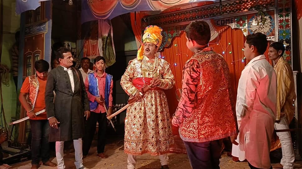 Bhandaria village of Bhavnagar has traditionally celebrated Navratri ...
