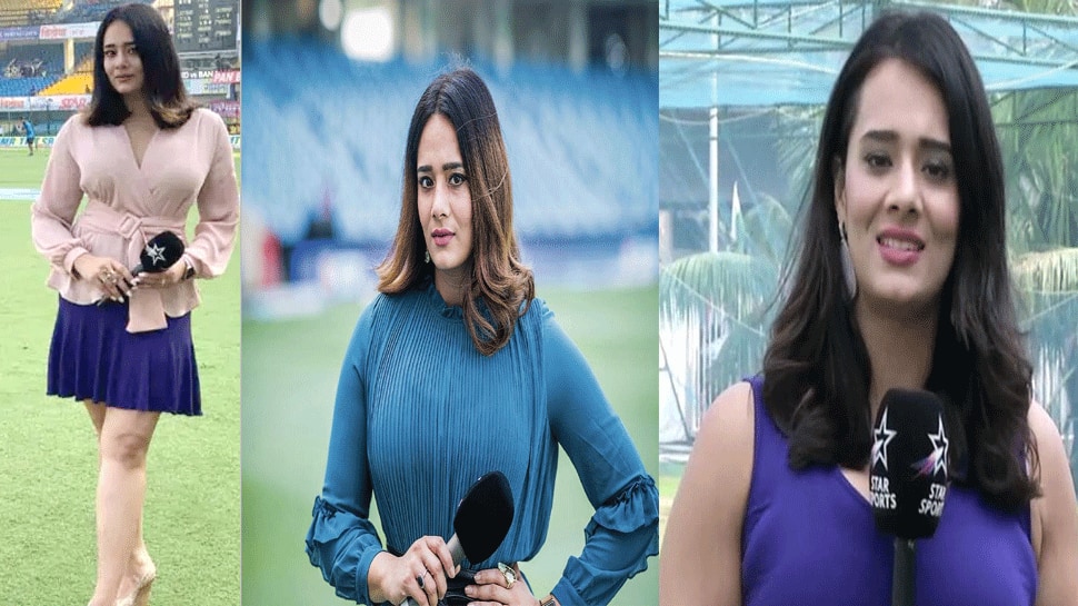Mayanti Langer hot photos sports news Anchor Cricket
