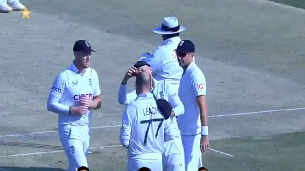 PAK vs ENG: જો રૂટે જેક લીચની ટાલ પર બોલ ઘસીને ચમકાવ્યો, જુઓ વીડિયો