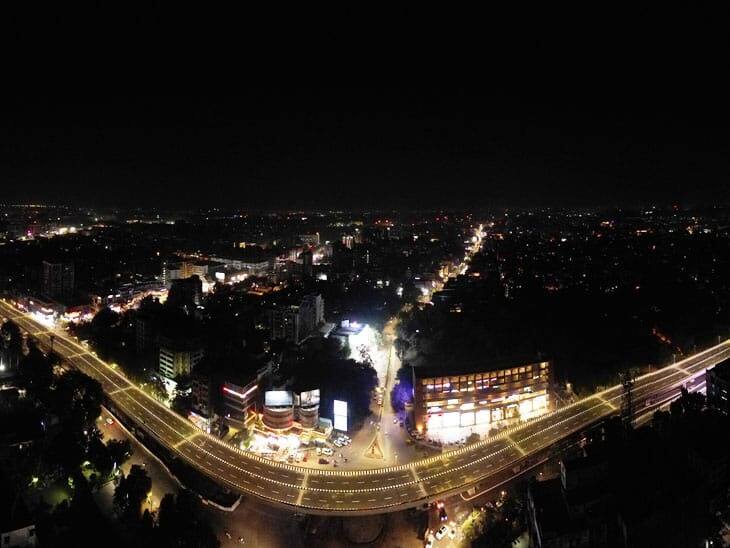 gujarats longest flyover ready to inaugurate in vadodara see drone PHOTOs