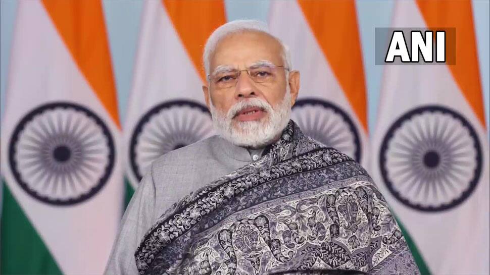 PM Modi at virtual address of 75th Amrut Mahotsav of Swaminarayan Gurukul Rajkot Sansthan