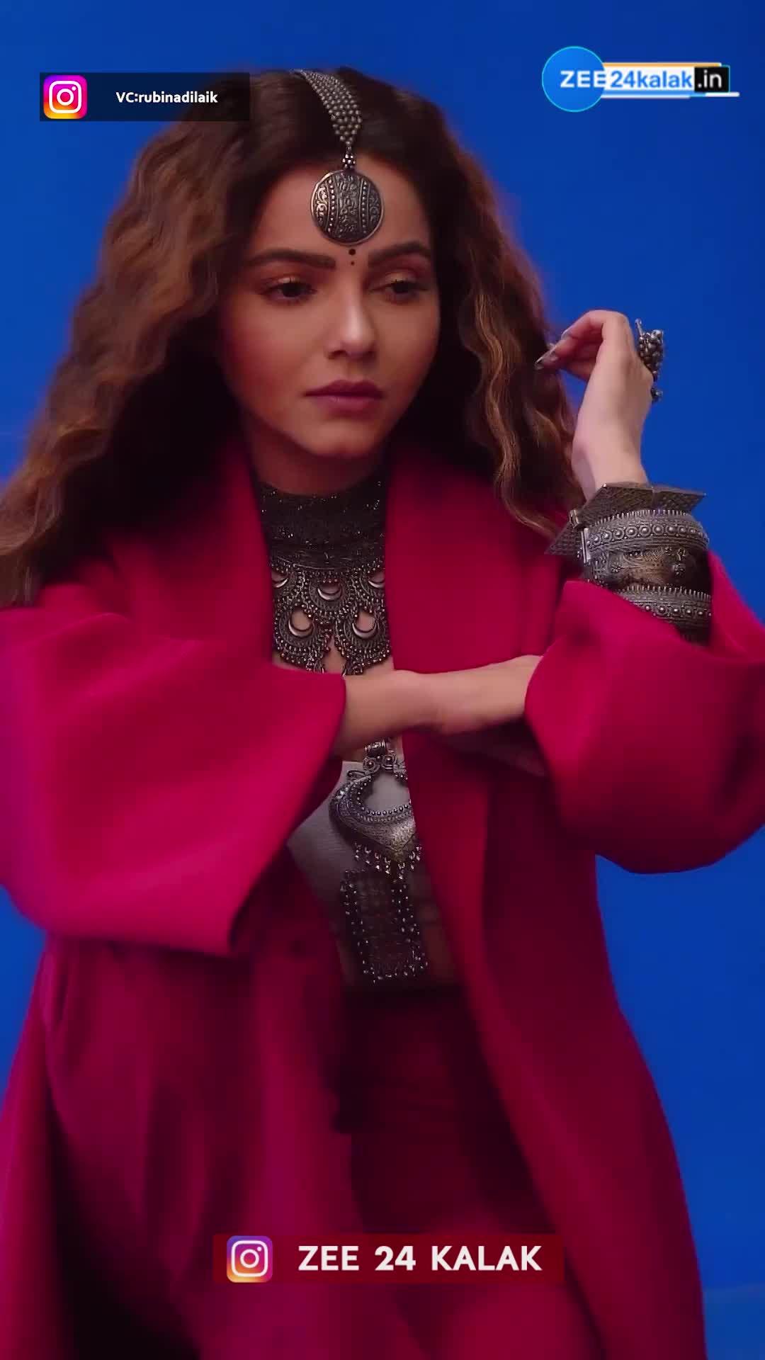 પિન્ક ડ્રેસમાં Rubina Dilaikની સેક્સી અદા, ફેન્સને પરસેવો વળી ગયો! | 24 Kalak, Zee News