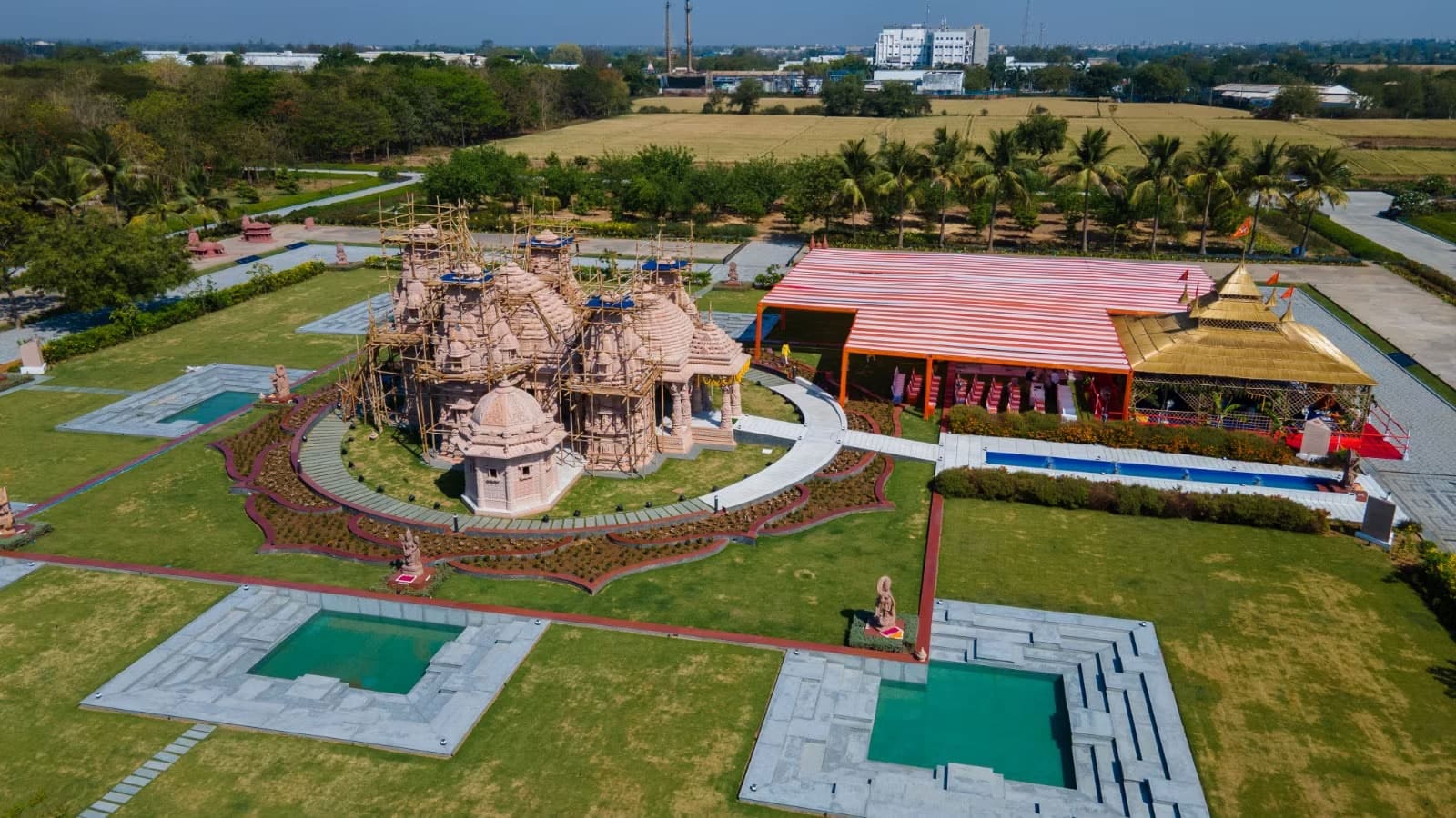 unique sanatan dharm temple made by cadila Pharmaceutical near ...