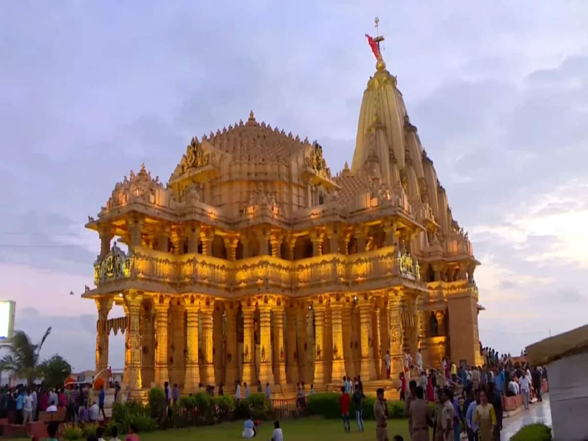 today big day gujarat famous somnath temple pran pratistha divas as per ...