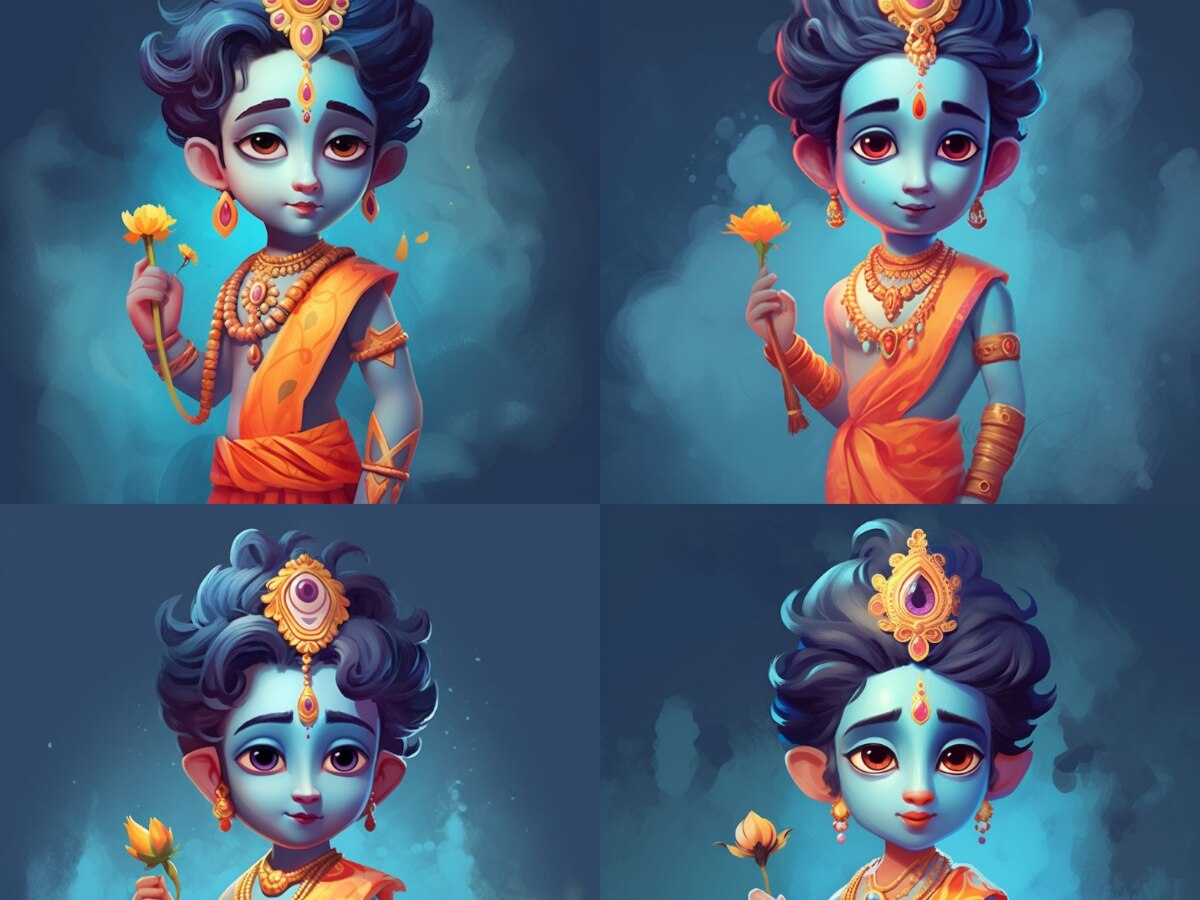 Krishna AI images mahabharat and bal gopal goes viral on social media