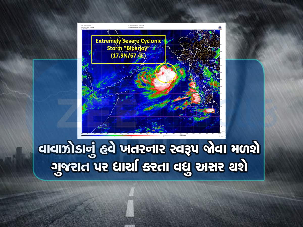 gujarat weather forecast by ambalal patel now biorjoy will hit on ...
