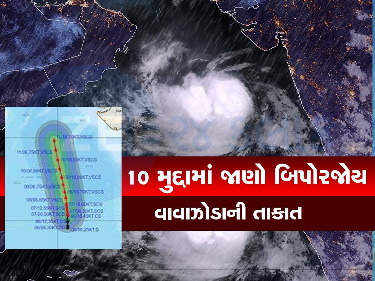 gujarat weather forecast biporjoy cyclone in 10 points