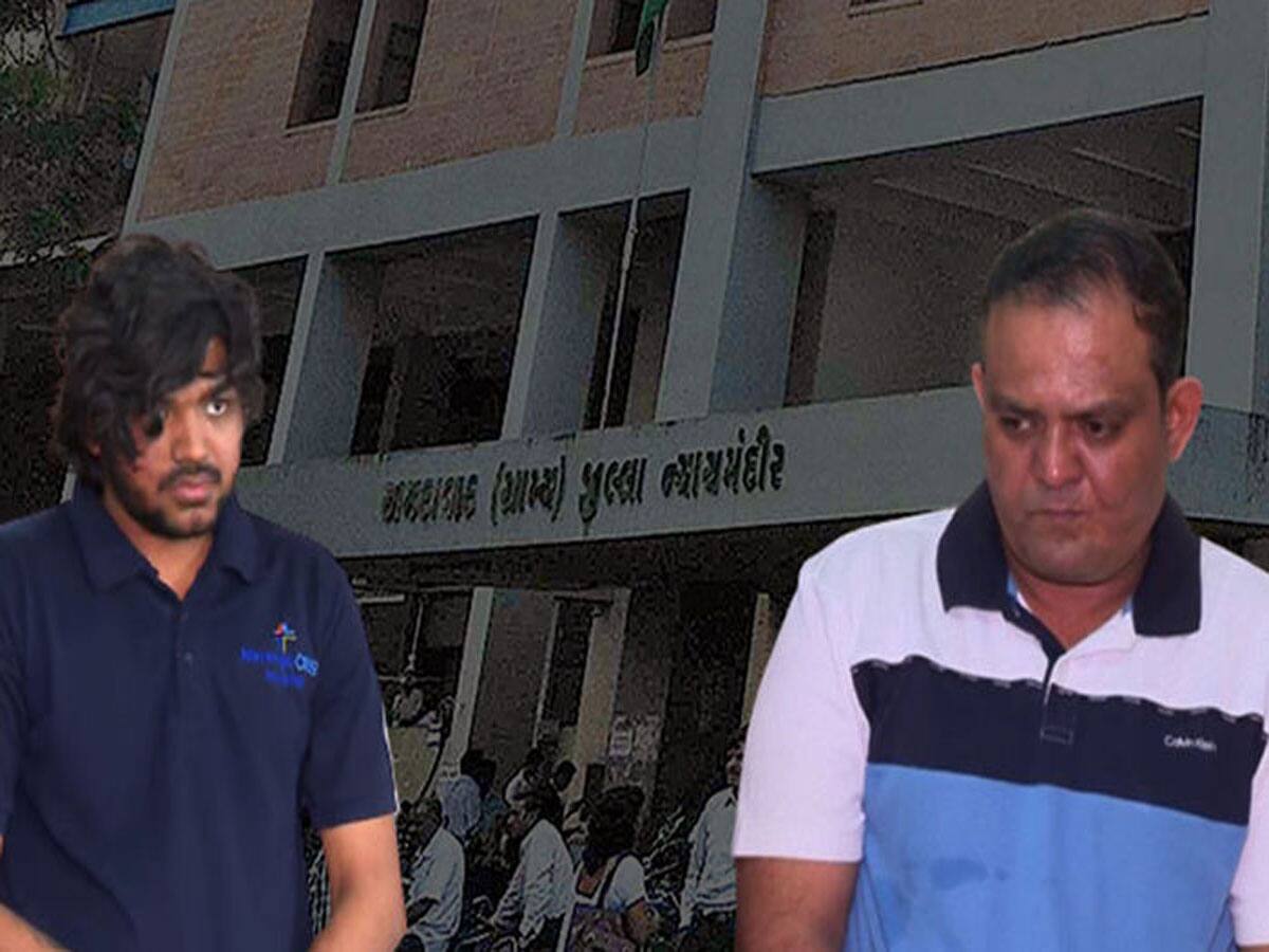 ahmedabad car crash update hearing on tathya patel father pragnesh ...