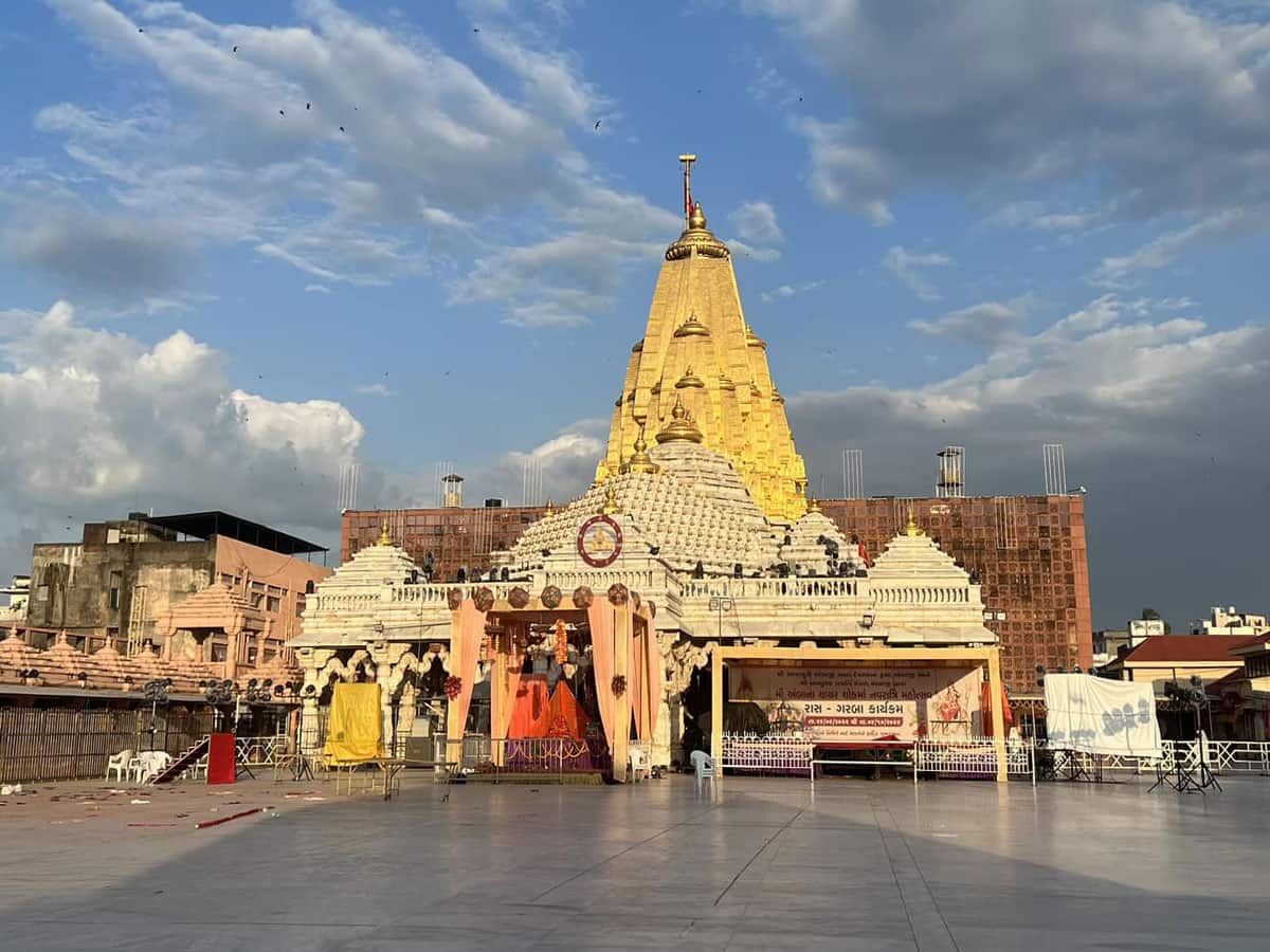 gujarat famous ambaji temple gold kept in gold monetisation scheme