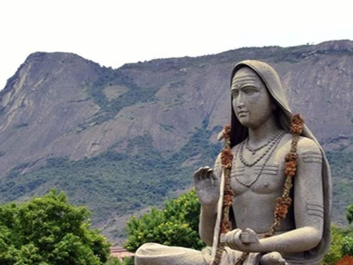 Inauguration of the statue of Adi Shankaracharya in Khandwa district of ...