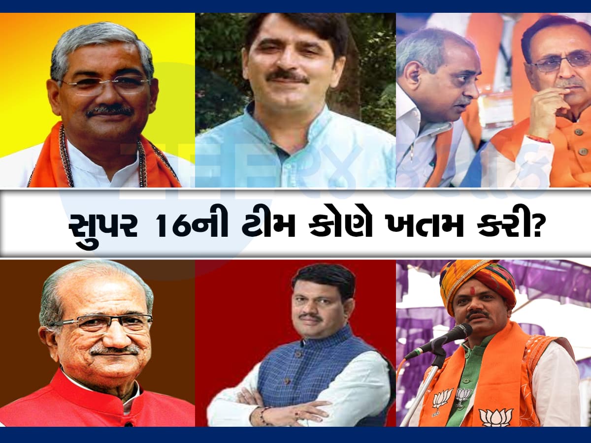 gujarat bjp internal political war election super 16 leaders become ...