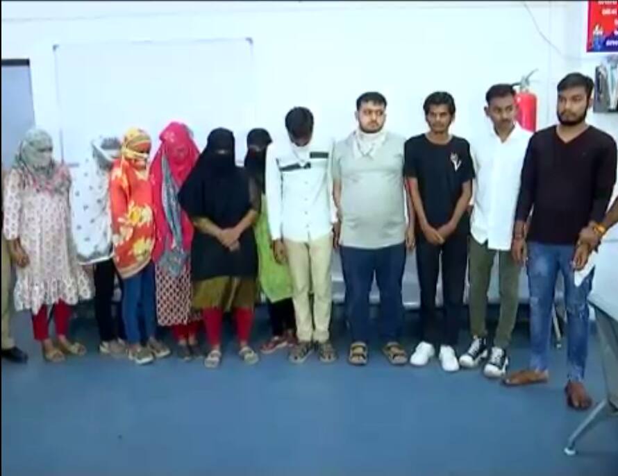 call center who fraud clients caught by surat police in raid