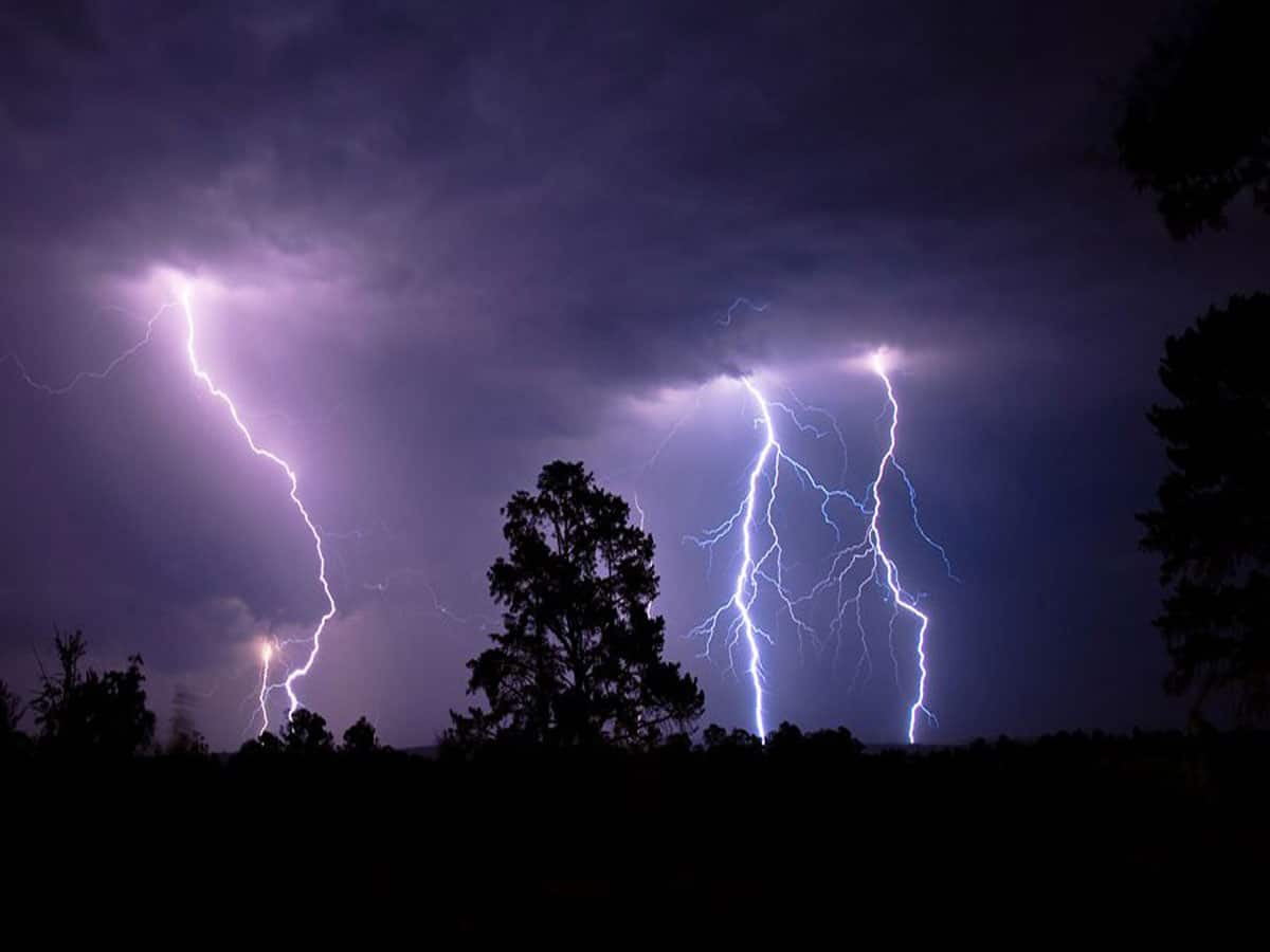 lightning strike blast in bardoli farmer eight women burnt total nine ...