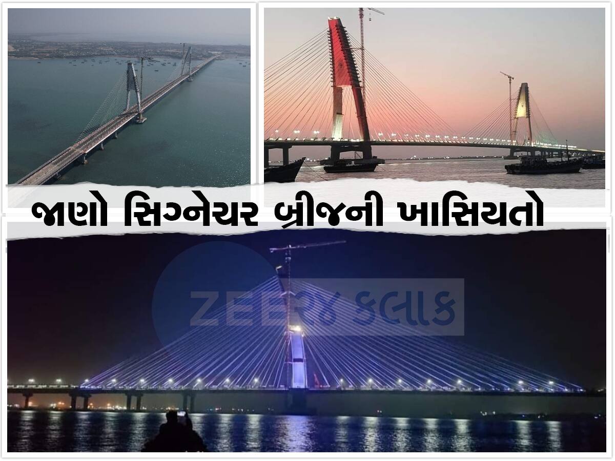 Signature Bridge ની સુંદર તસવીરો: હવે નહી ડરાવે સમુદ્ર લહેરો, રવિવારે ...
