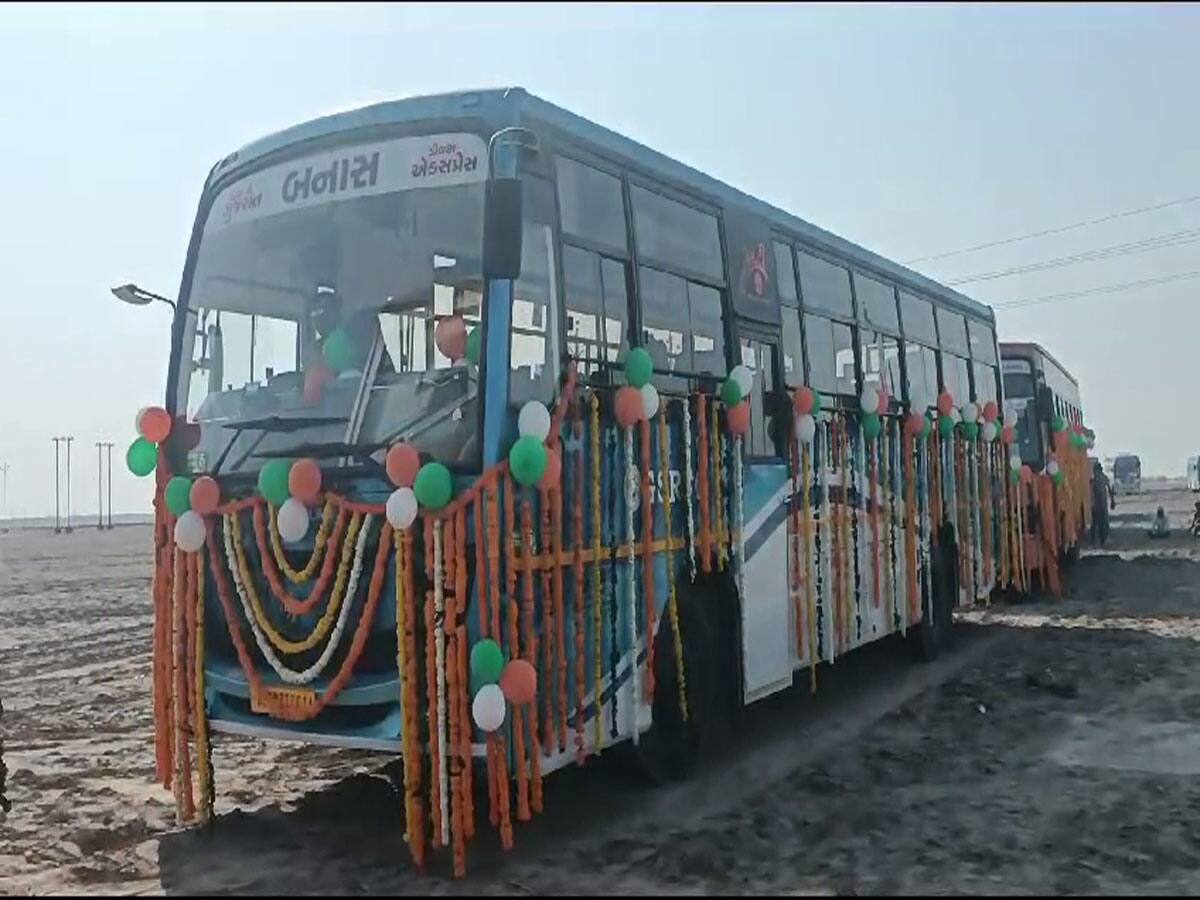 gujarat government big gift to north gujarat passengers of 100 new buses