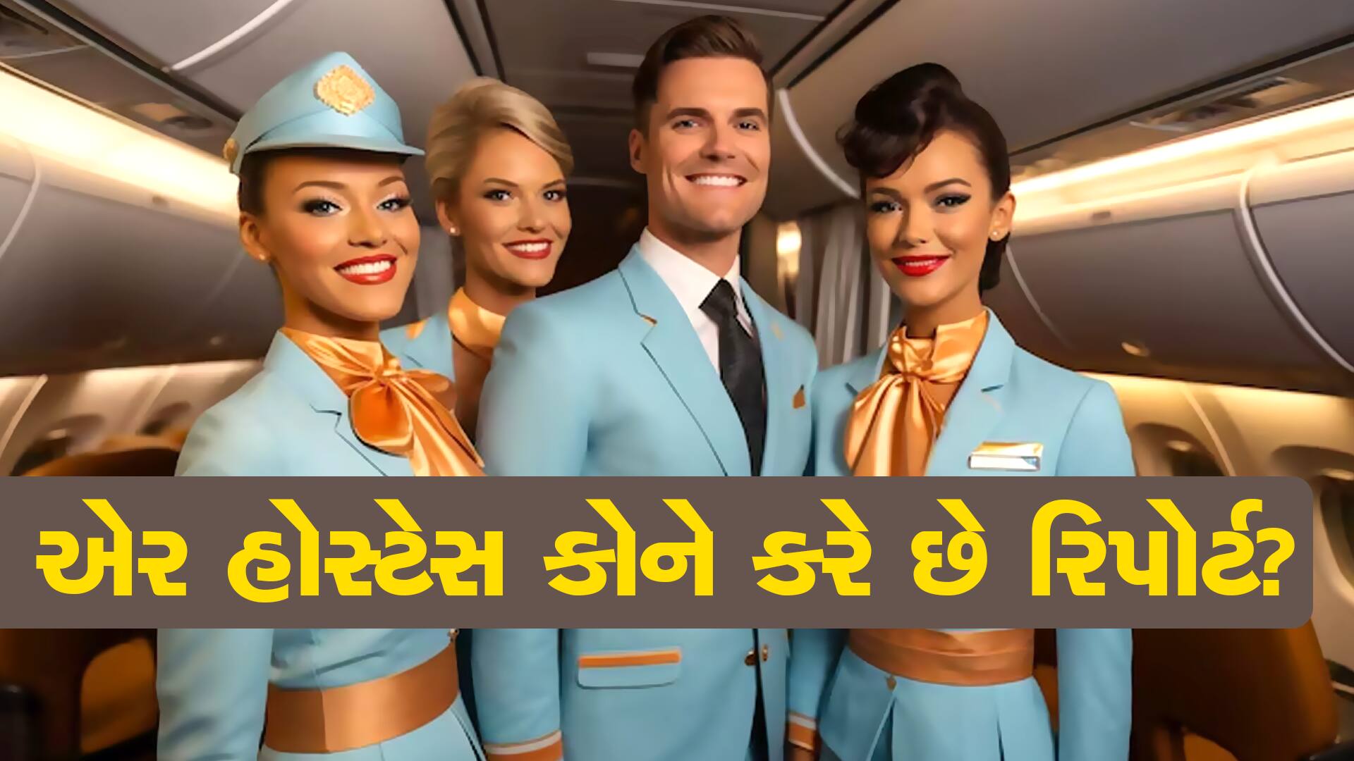 To whom does the flight crew assign the report