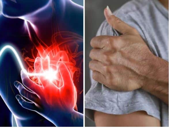 Heart Attack Symptoms | Pain in 5 places in body signal of heart attack ...