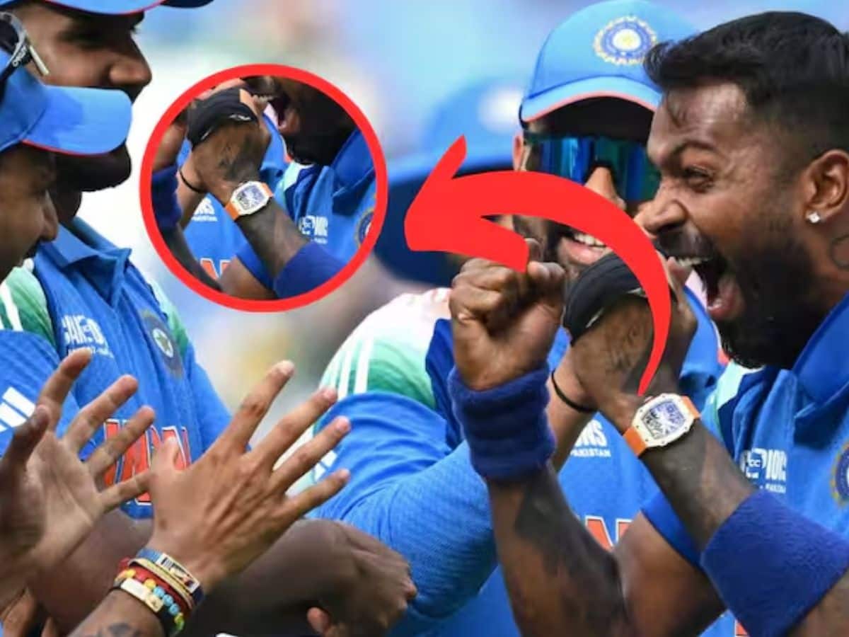 Ind vs Pak | Champions trophy | Hardik Pandya watch | 70000000 રૂપિયાની ...