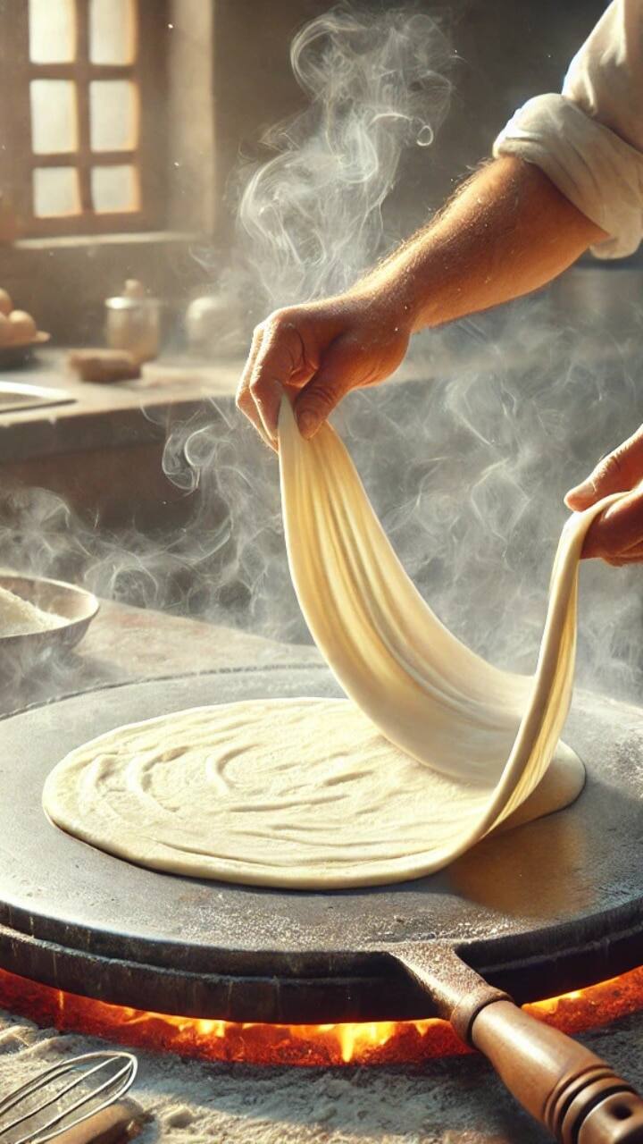 how to make rumali roti at home | how to knead rumali roti dough ...