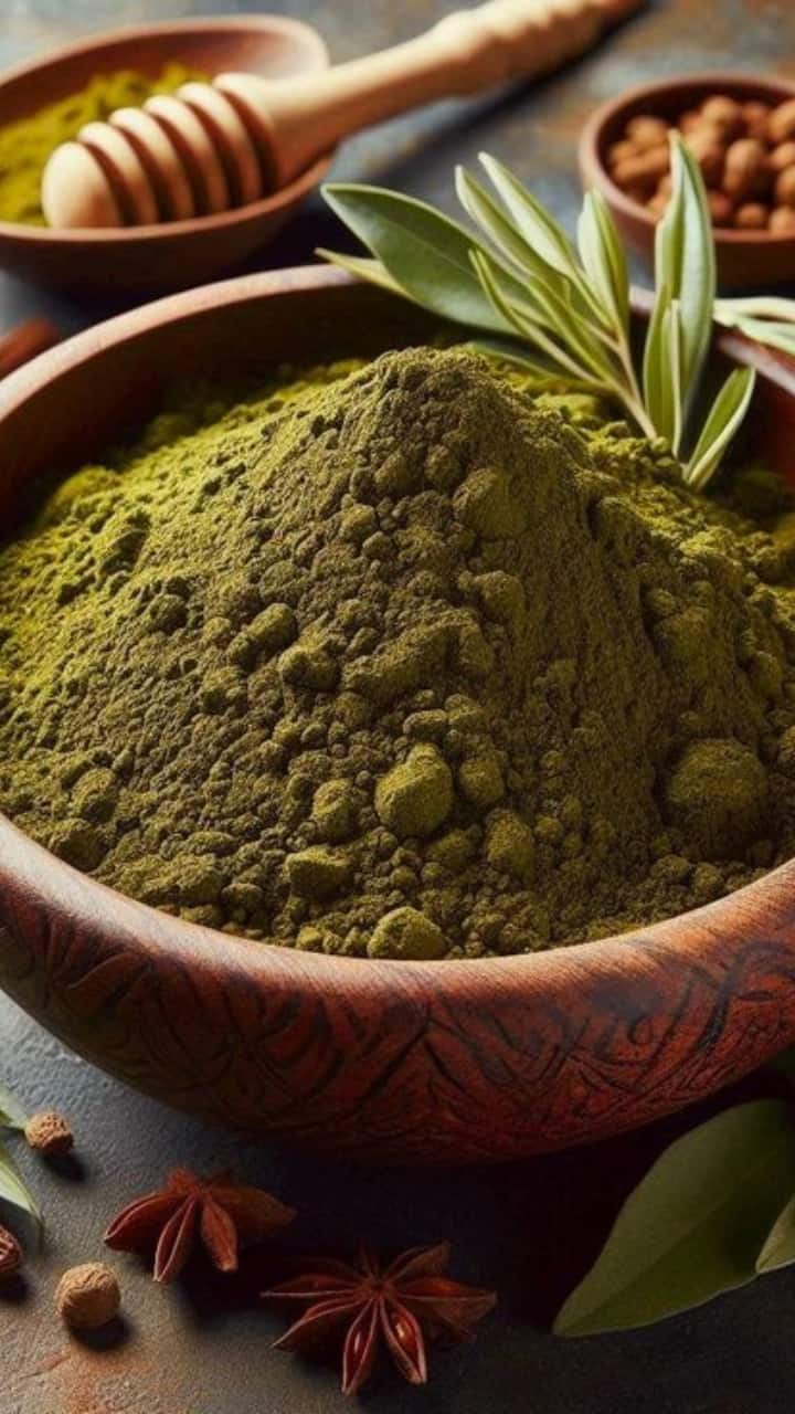 how to make henna hair mask | henna curd coffee hair pack for grey hair ...