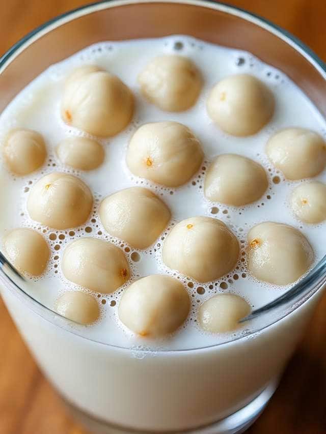 fox nut health benefits | makhana soaked in milk will make bones strong ...