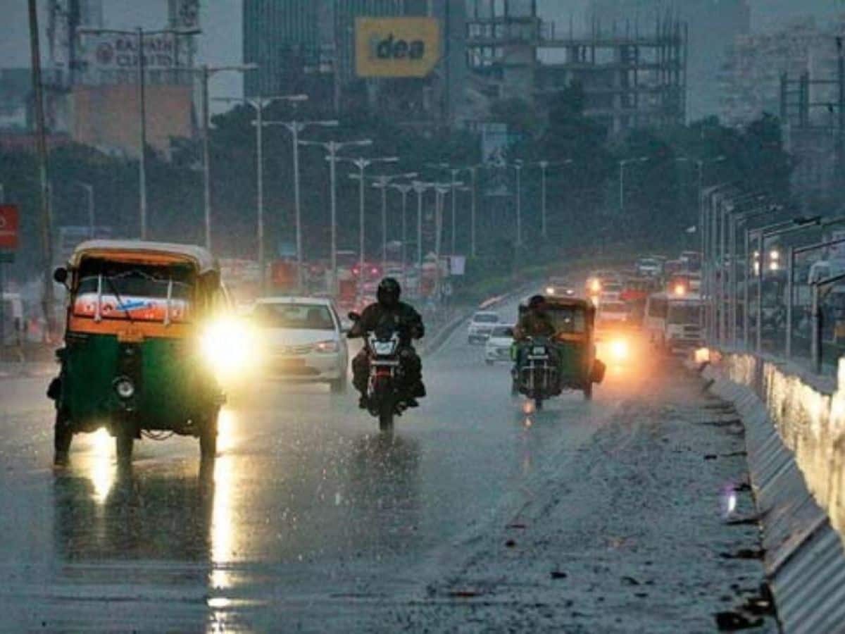 Heavy rain warning in 7 districts of Gujarat IMD declared red alert | Gujarat Weather: ગુજરાતના ...