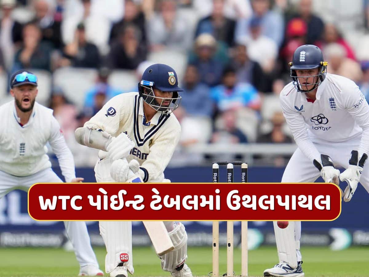 WTC Points Table Latest Update after India vs England manchester test ...
