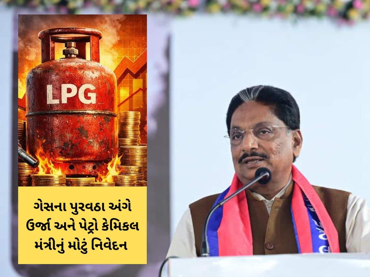 Rushikesh Patel on Lpg Gas Cylinder Crisis: ગુજરાતમાં એકપણ ચૂલો બંધ નહિ ...